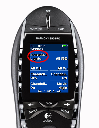 Tutorial: Controlling Z-Wave devices individually on a Harmony 890, 895 ...